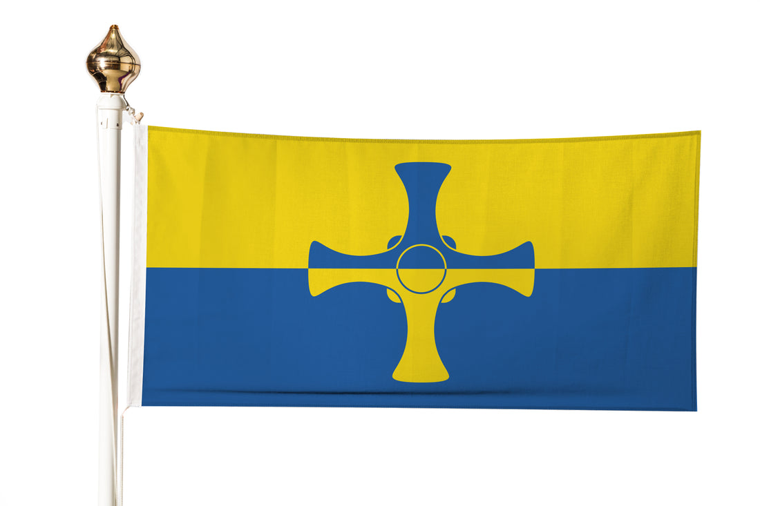 Printed County Durham Flag | Buy Online at Piggotts
